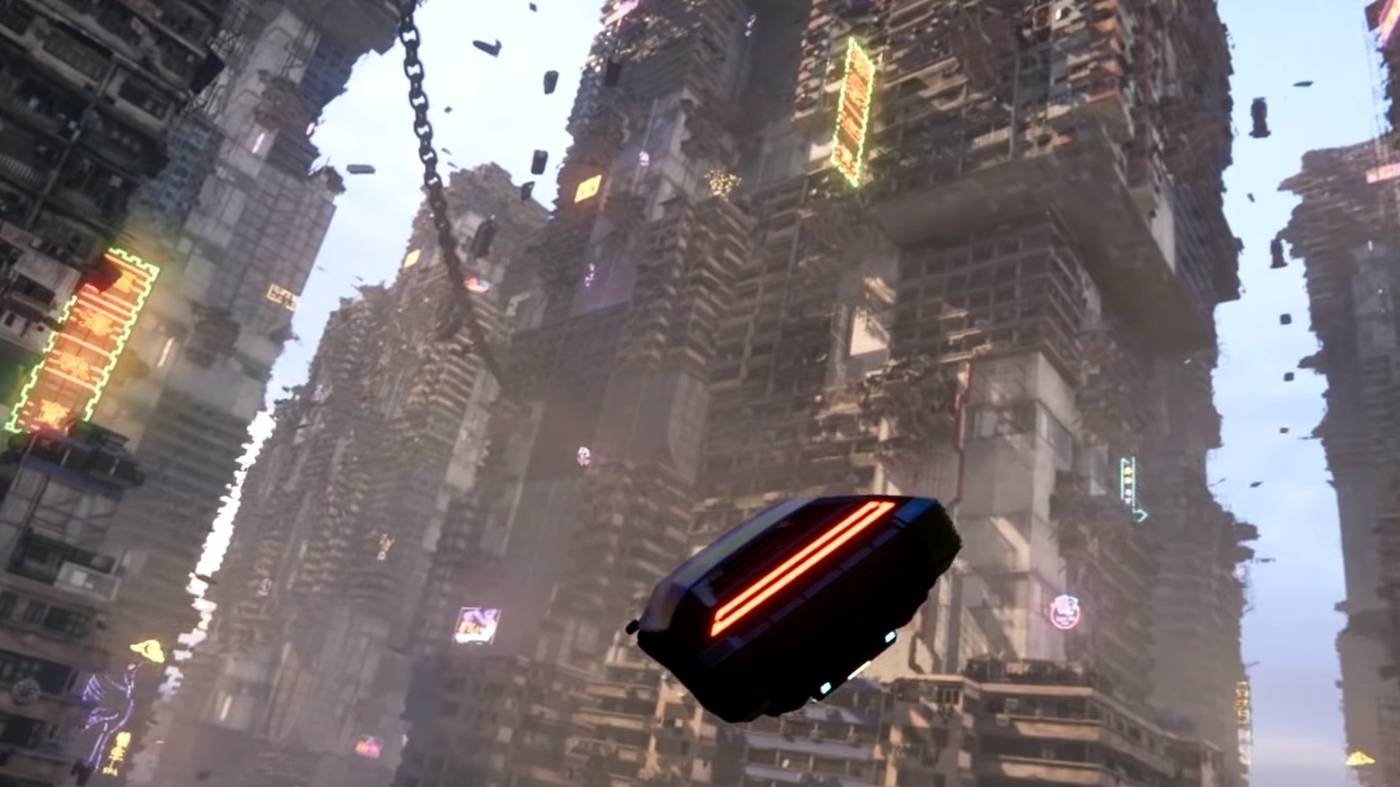 Разработчики Unity показали техно-демку, очень похожую на Cyberpunk 2077
